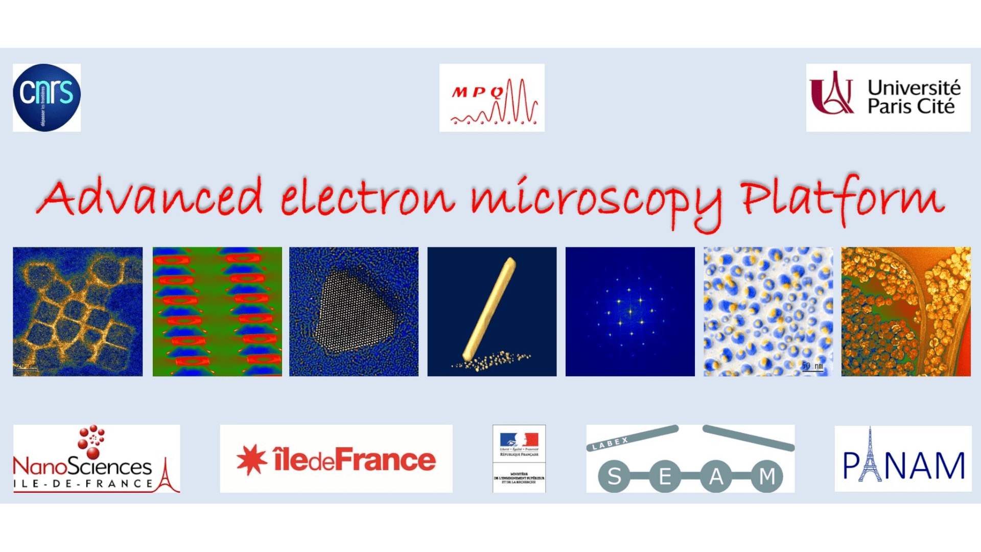 Advanced electron microscopy platform | Laboratoire MPQ - Matériaux et ...